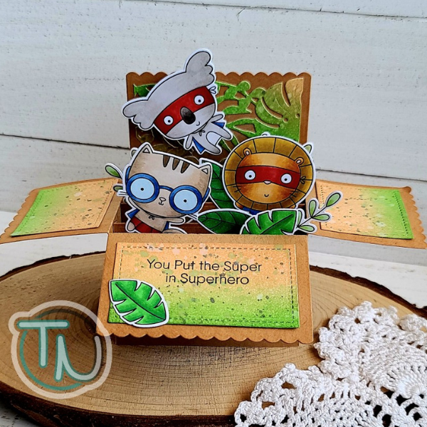 You Put the Super in Superhero Box Card – ScrapbookPal