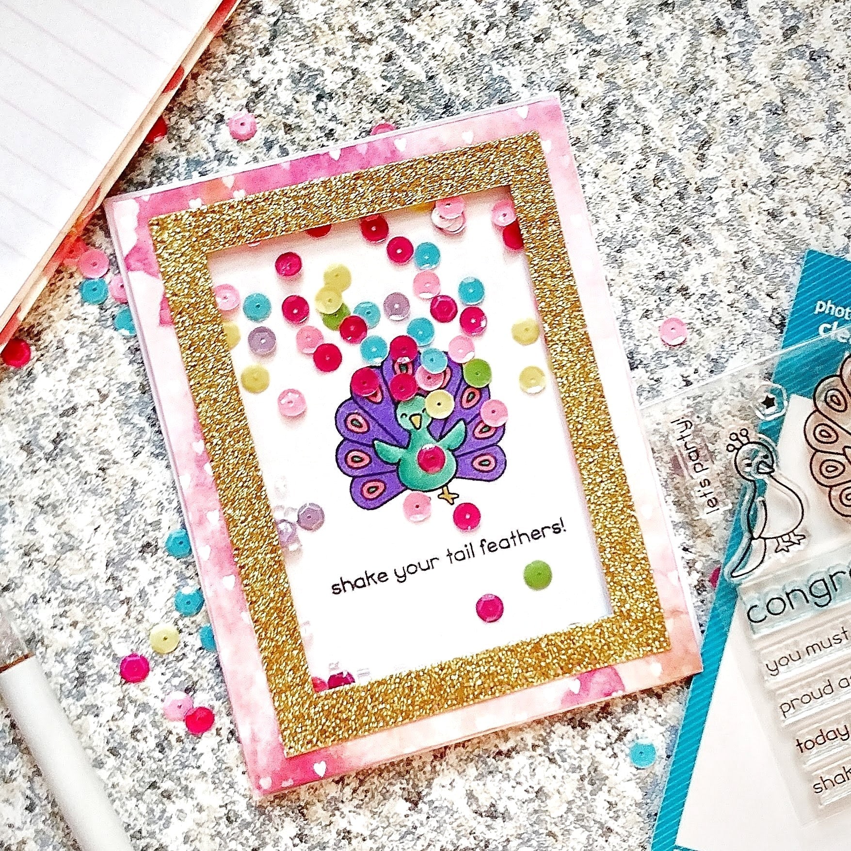 Shake Your Tail Feathers! By Samantha – ScrapbookPal