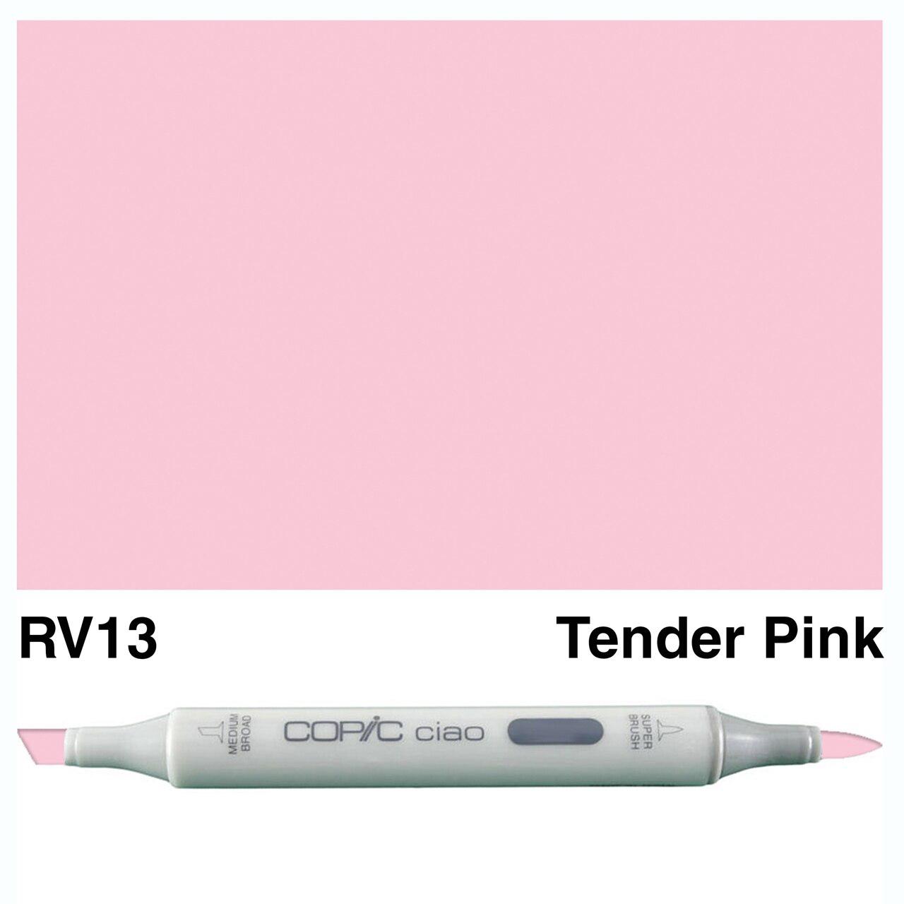 Copic - Ciao Marker - Tender Pink - RV13 – ScrapbookPal