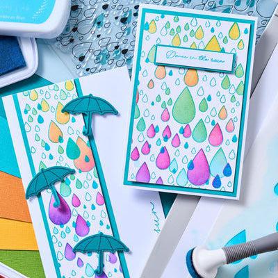 Sizzix - Clear Stamps - Drip, Drip, Drop – ScrapbookPal