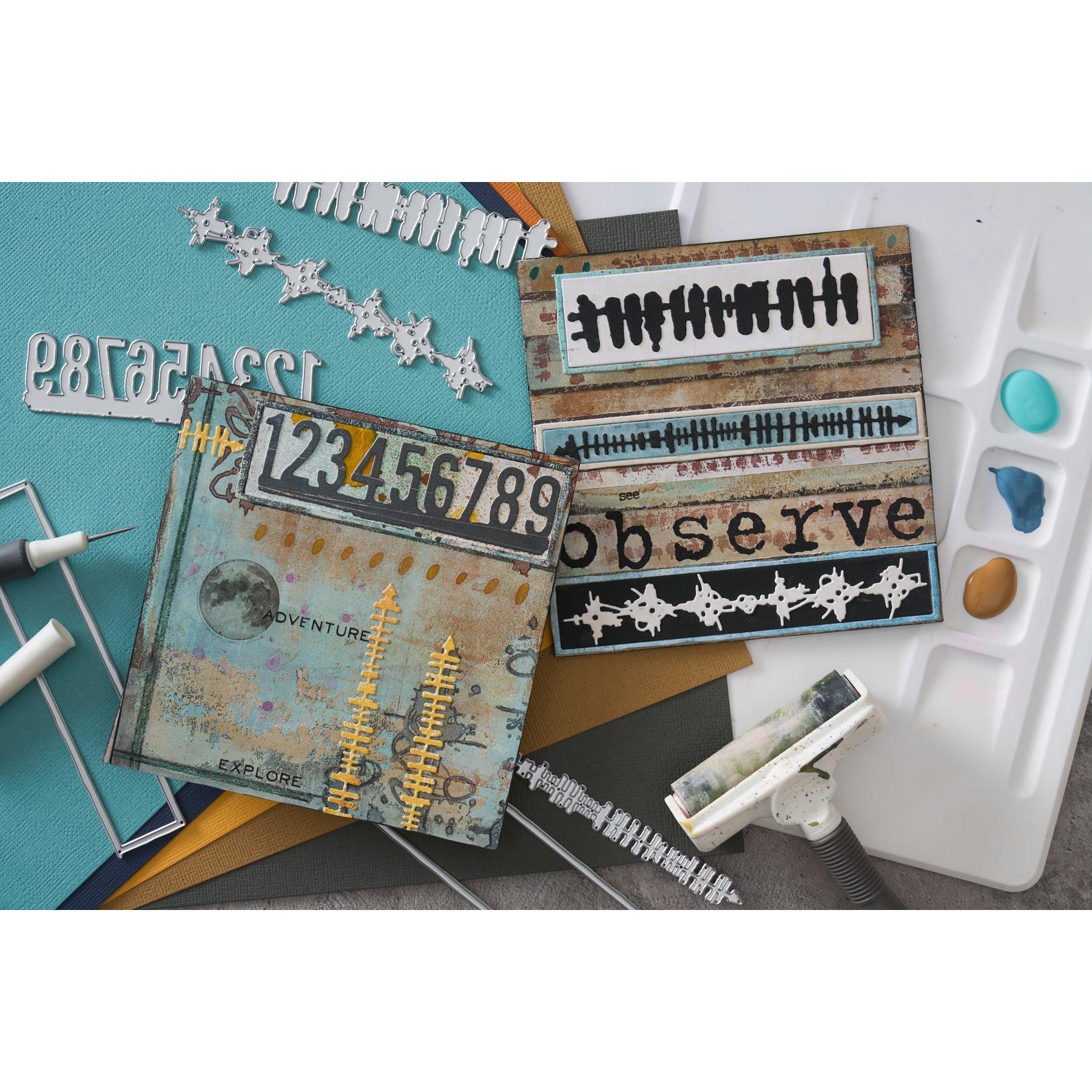 Sizzix - Thinlits Dies - Borderlines – ScrapbookPal