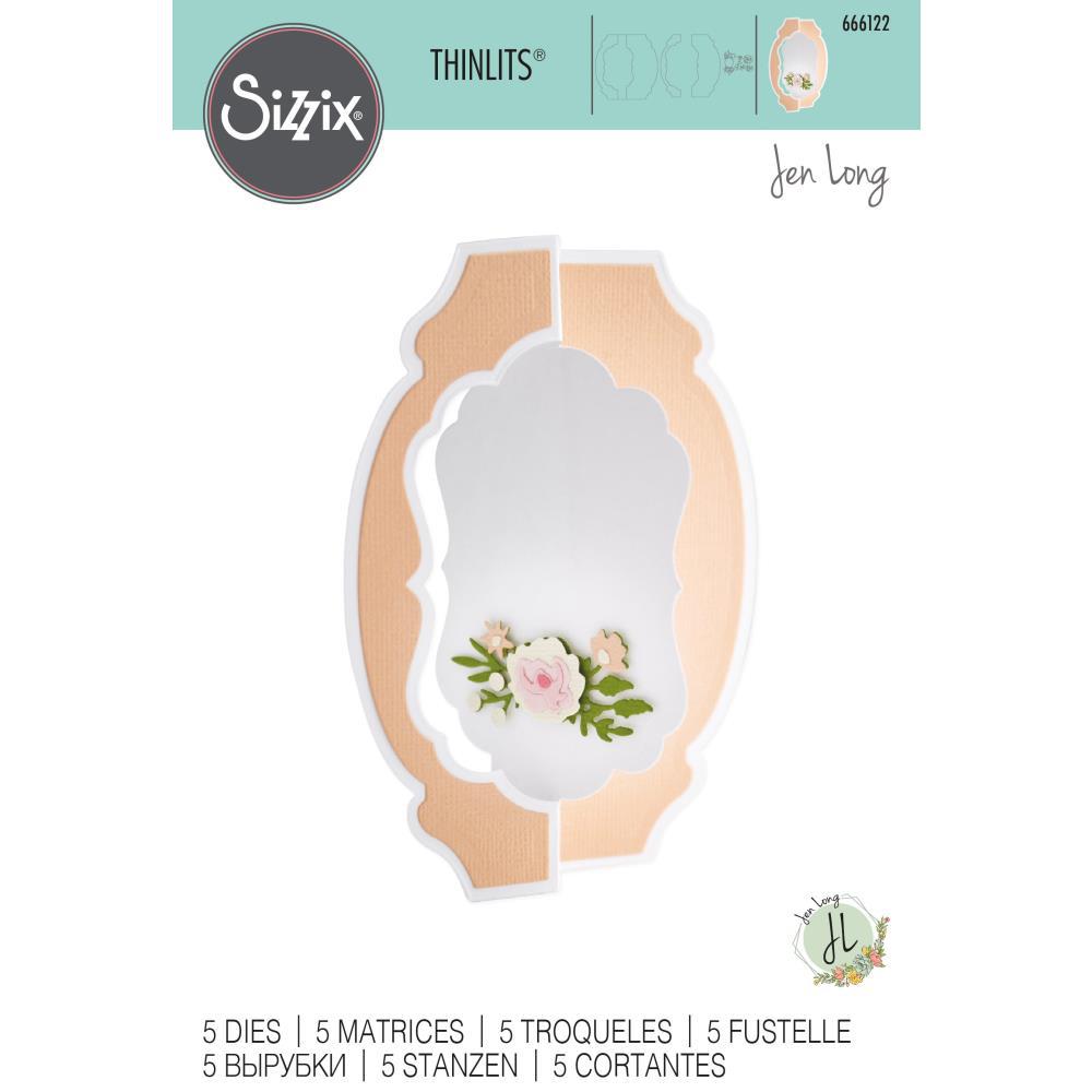 Sizzix - Thinlits Dies - Card Label – ScrapbookPal