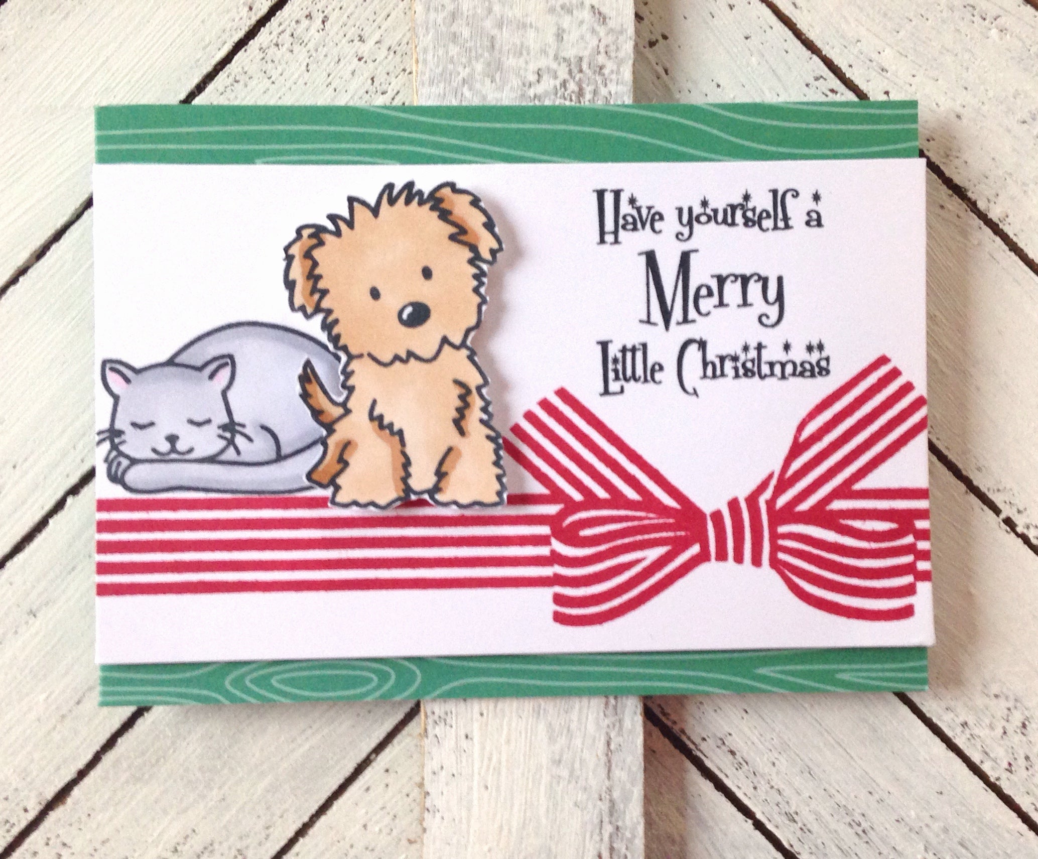 Furry Friends Gift Card Greeting by Heidi – ScrapbookPal