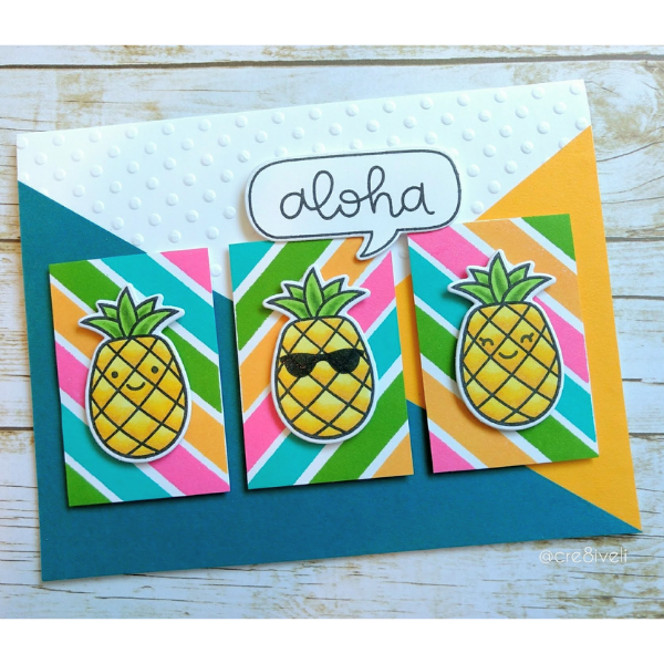 Sweet Pineapple Card – ScrapbookPal