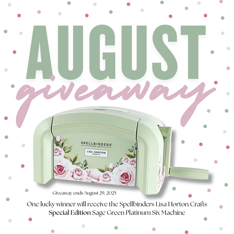 Giveaway: Spellbinders Lisa Horton Crafts Special Edition Platinum Six ...