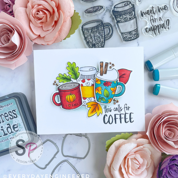 Fall Calls for Lattes Card by Farhana – ScrapbookPal