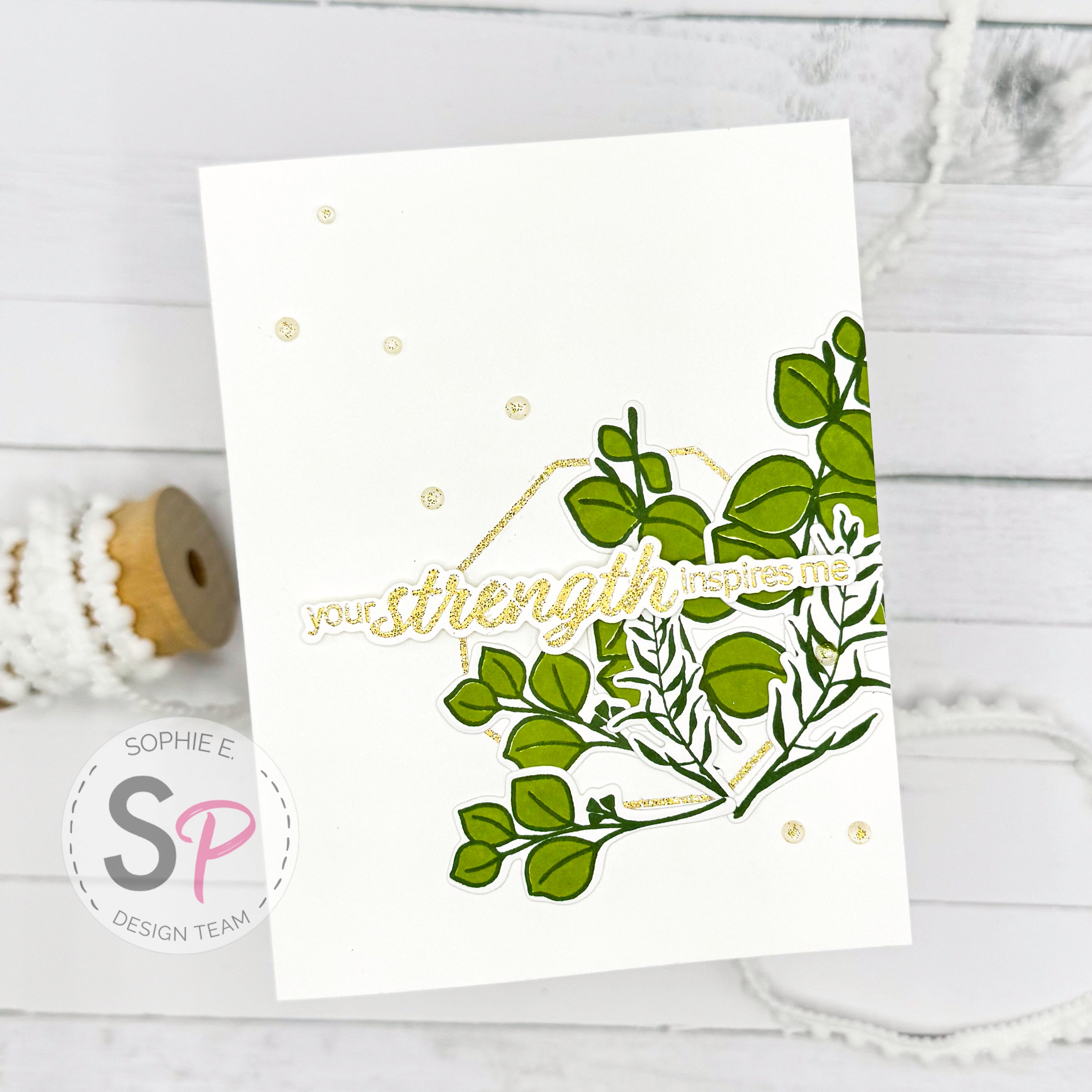 Gina K Your Strength Stamps and Dies – ScrapbookPal