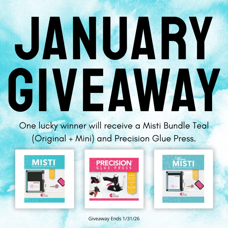 Giveaway: MISTI Teal Bundle + Precision Glue Press - January 2026 ...