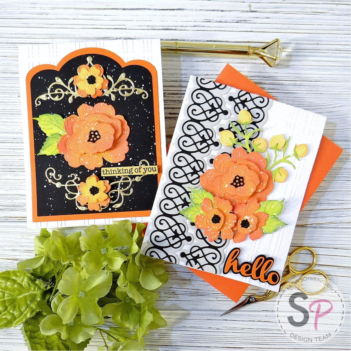 Spellbinders Timeless Collection and Vintage Florals – ScrapbookPal