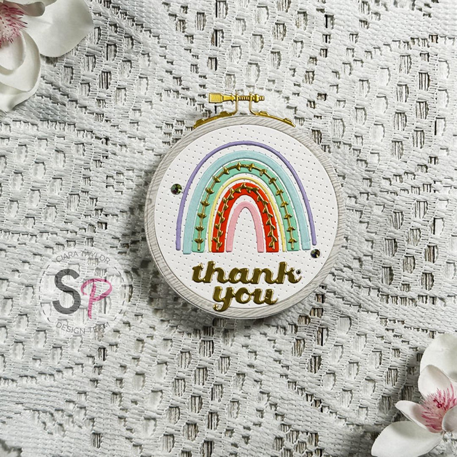 Spellbinders Gathering Stitches Card Tutorial – ScrapbookPal