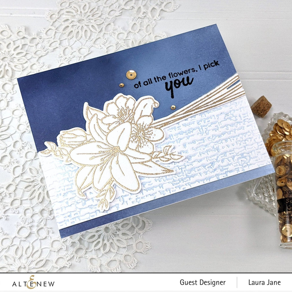 Altenew - 3D Embossing Folder - Organic Linen – ScrapbookPal