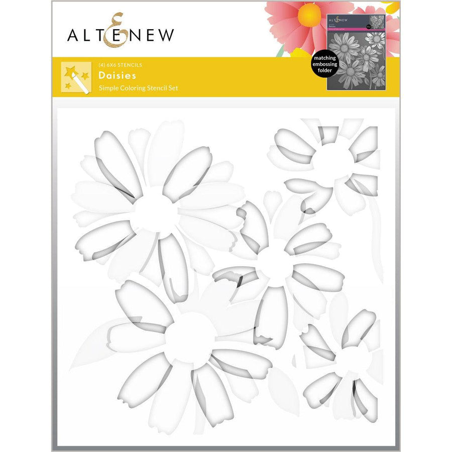 Altenew - Stencils - Daisies – ScrapbookPal