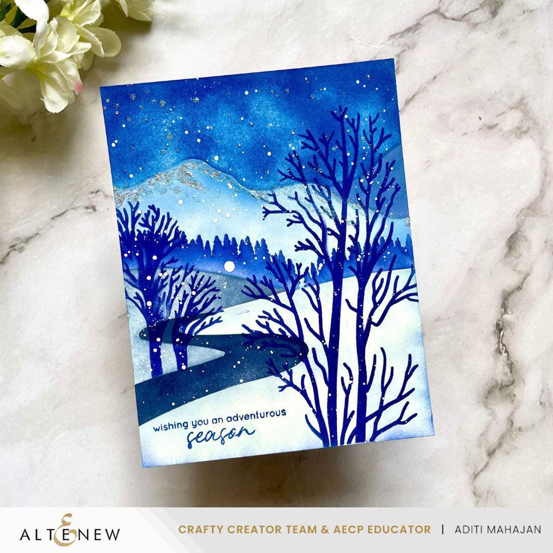 Altenew - Stencils - Stencil Art: Serene Landscapes – ScrapbookPal