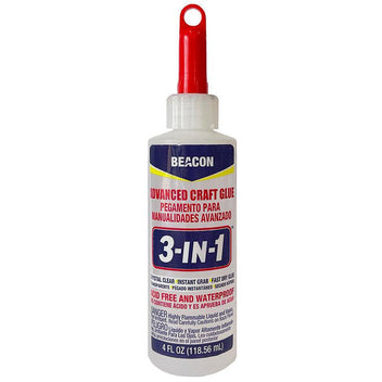 Beacon Adhesives - 3-IN-1 Advanced Craft Glue, 4 oz – ScrapbookPal
