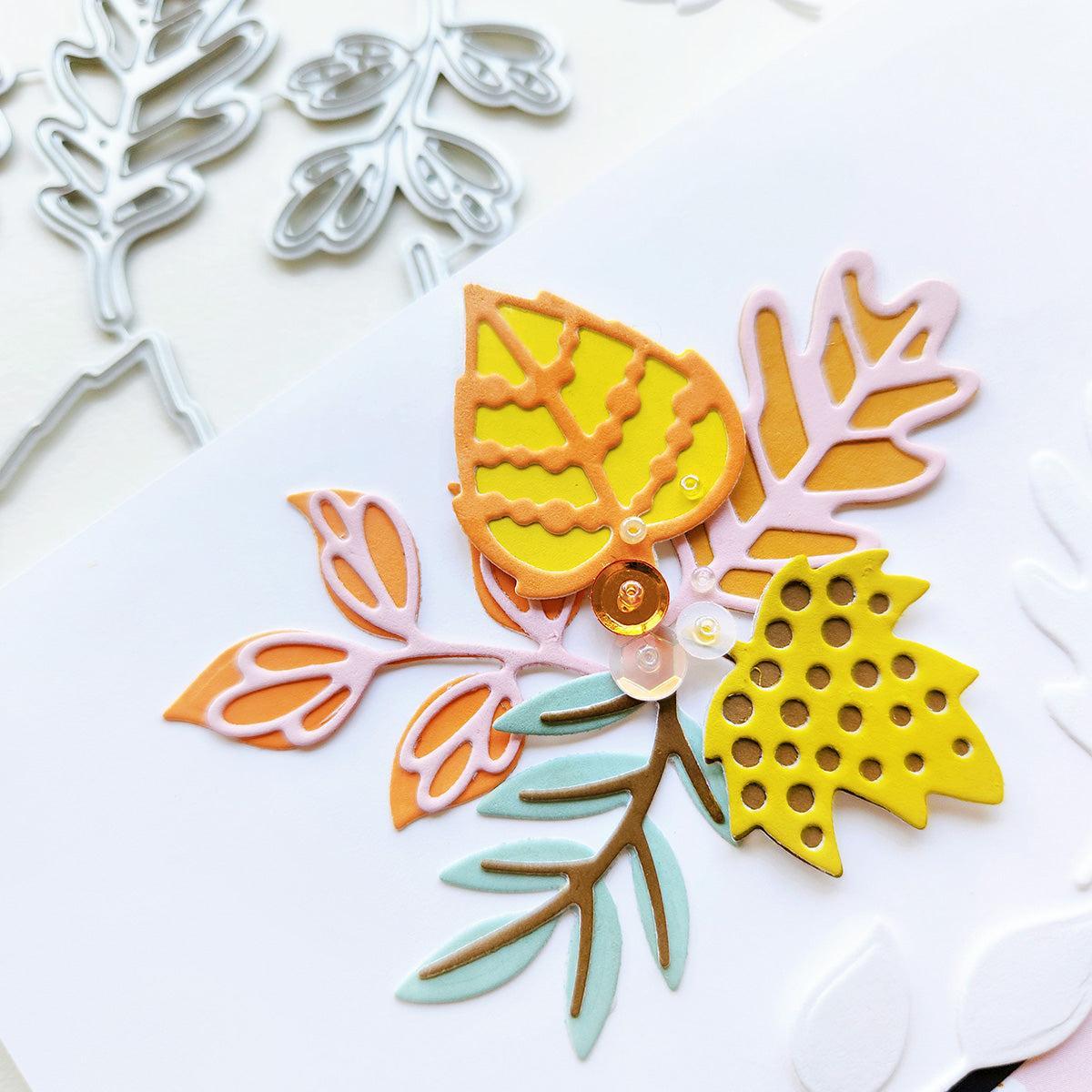 Catherine Pooler Designs - Dies - Falling Foliage – ScrapbookPal