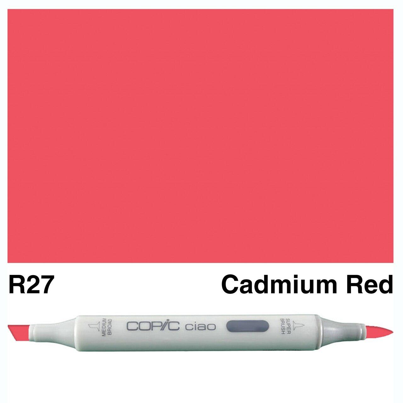 Copic - Ciao Marker - Cadmium Red - R27 – ScrapbookPal
