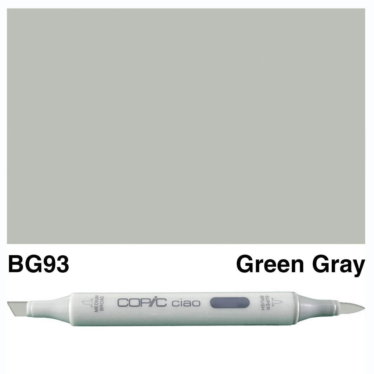 Copic - Ciao Marker - Green Gray - BG93 – ScrapbookPal