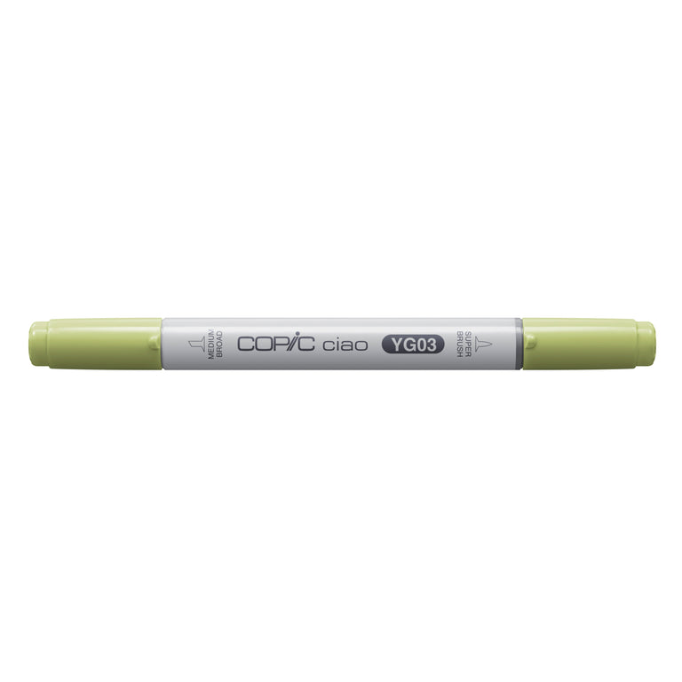 Copic - Ciao Marker - Yellow Green - YG03 – ScrapbookPal