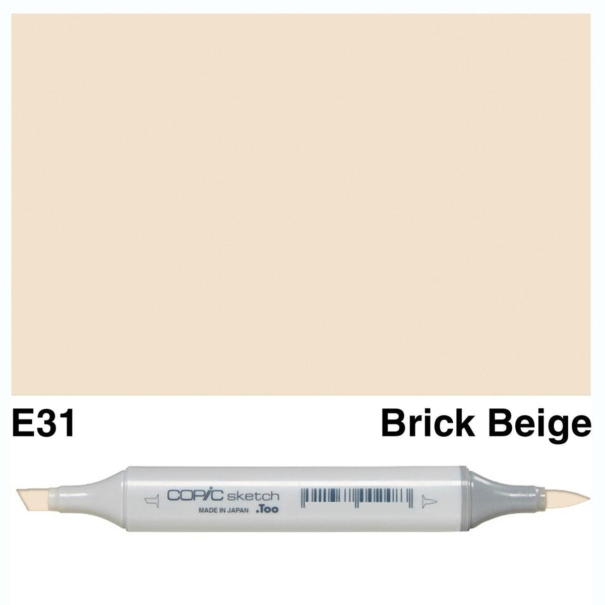 Copic - Sketch Marker - Brick Beige - E31 – ScrapbookPal