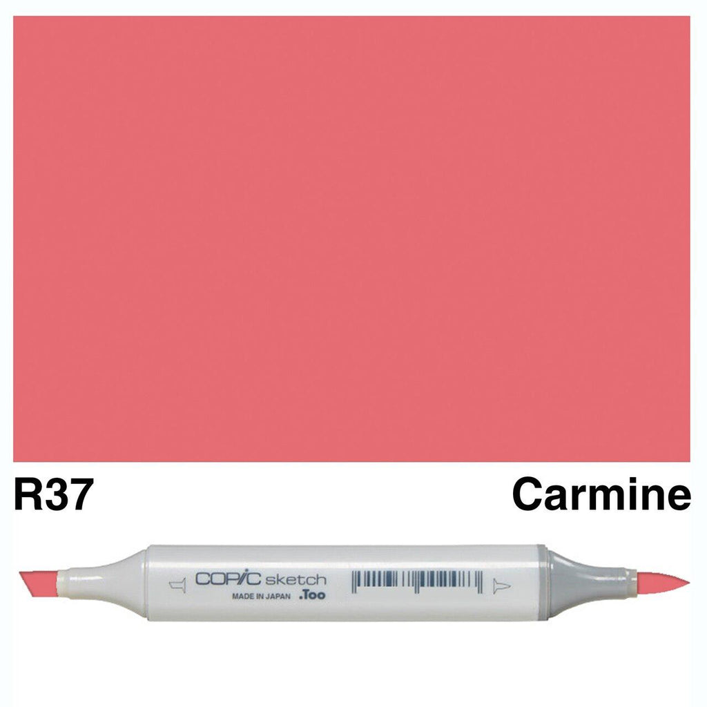 Copic - Sketch Marker - Carmine - R37 – ScrapbookPal