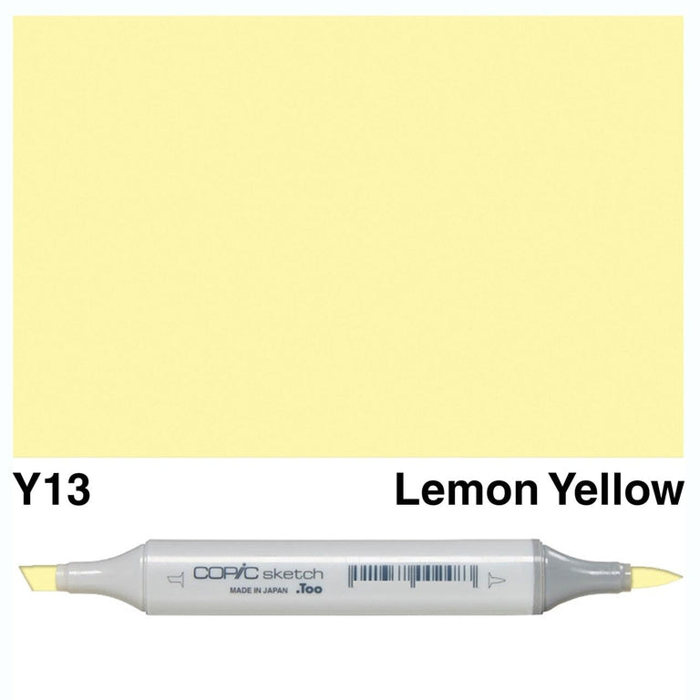 Copic - Sketch Marker - Lemon Yellow - Y13 – ScrapbookPal