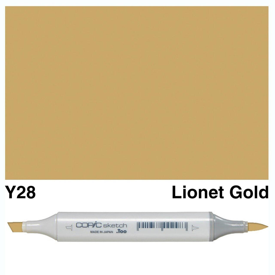 Copic - Sketch Marker - Lionet Gold - Y28 – ScrapbookPal