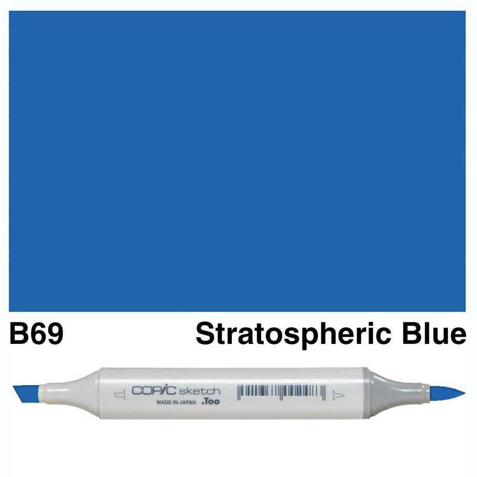 Copic - Sketch Marker - Stratospheric Blue - B69 – ScrapbookPal