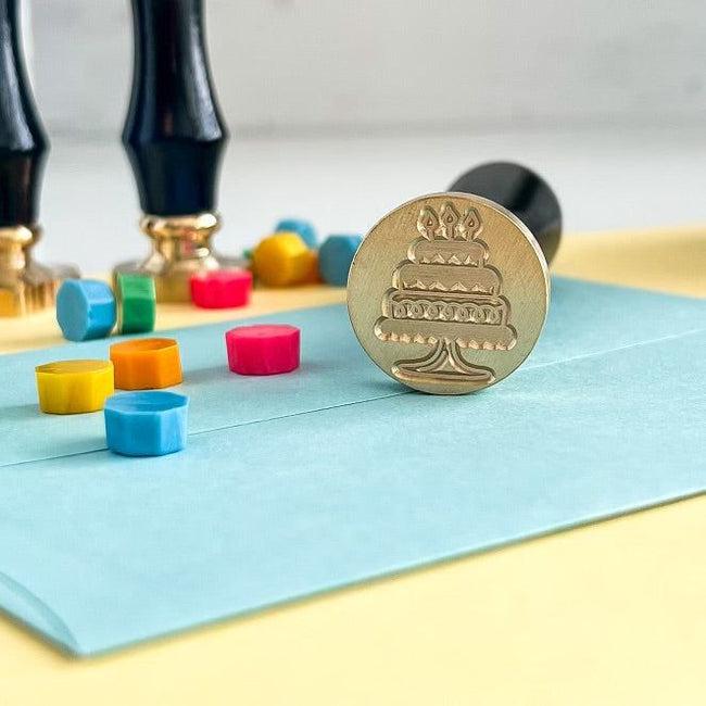 Honey Bee Stamps - Bee Creative Wax Stamper - Birthday Cake – ScrapbookPal