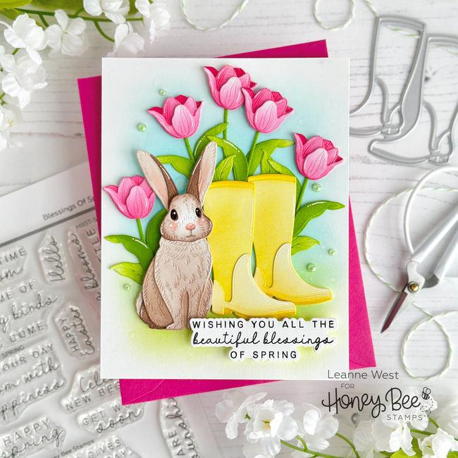 Honey Bee Stamps - Honey Cuts - Lovely Layers: Rabbit – ScrapbookPal