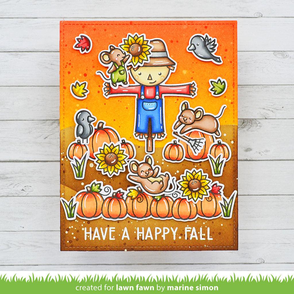 Lawn Fawn - Clear Stamps - Simply Fall Sentiments – ScrapbookPal