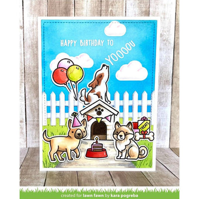Lawn Fawn - Clear Stamps - Yappy Birthday – ScrapbookPal