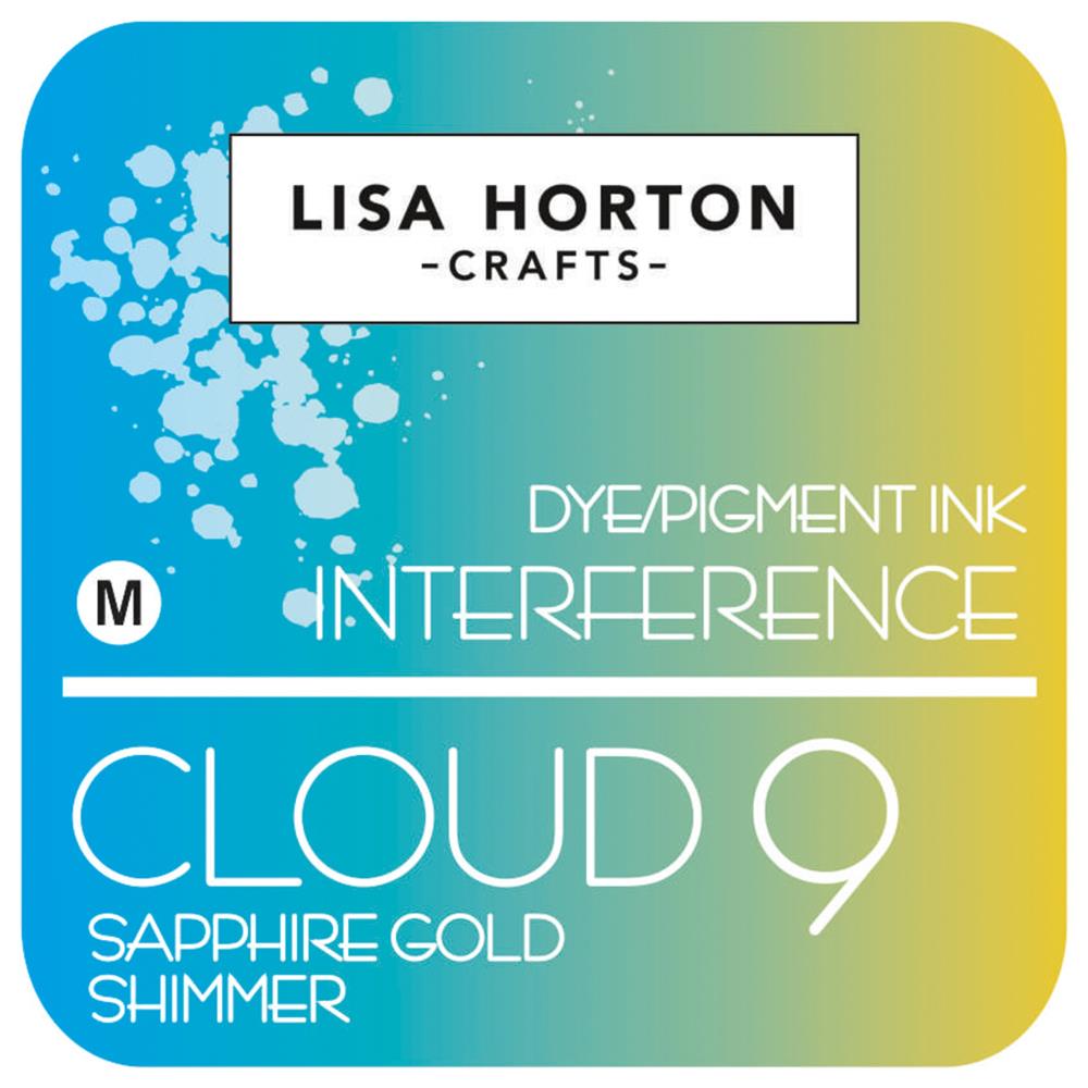Lisa Horton Crafts - Cloud 9 Interference Ink Pad - Sapphire Gold ...