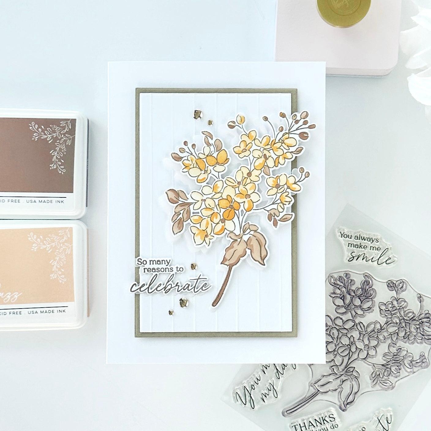 Pinkfresh Studio - Clear Stamps - Always Smiling – ScrapbookPal