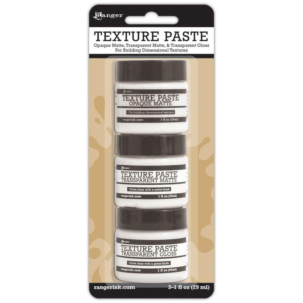 Ranger Ink - Texture Paste - Sampler - 3 pack – ScrapbookPal