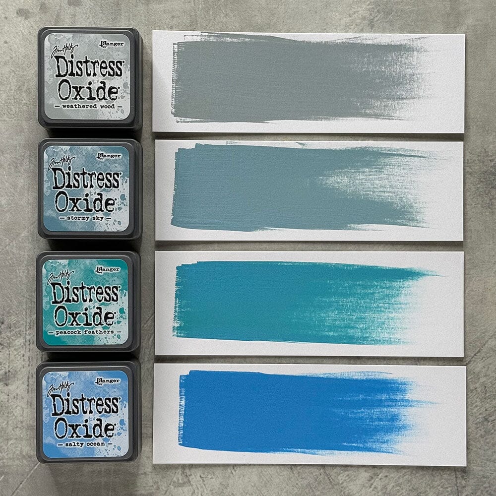 Ranger Ink - Tim Holtz - Distress Mini Oxide Ink Pads - Kit 4 ...