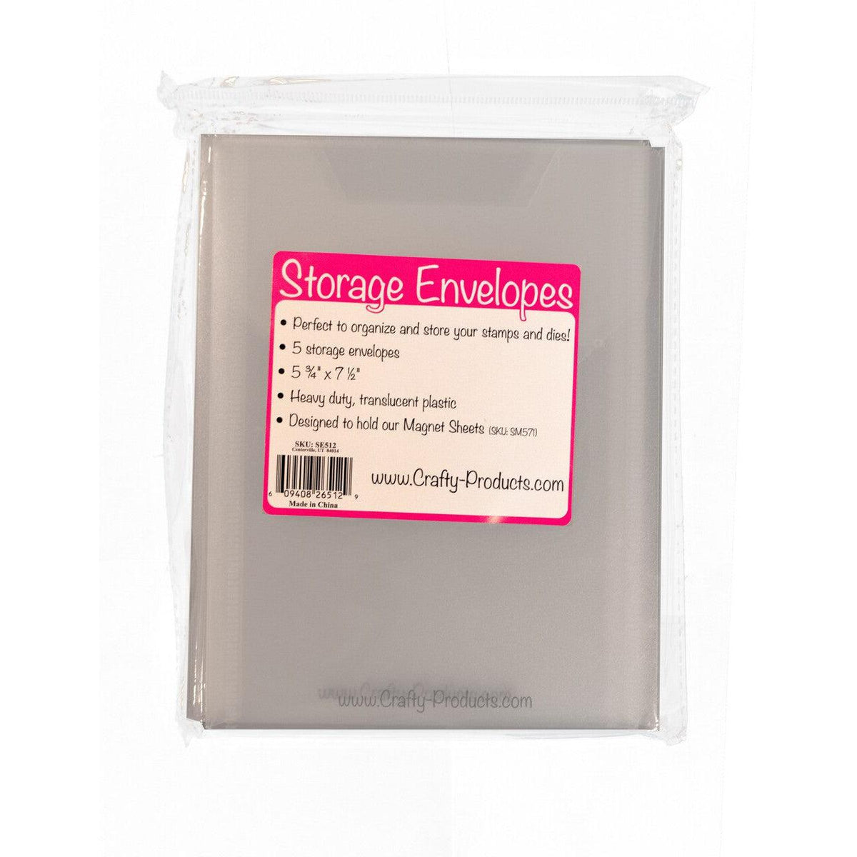 Scrappy Products - Storage Envelopes, 5 pk – ScrapbookPal