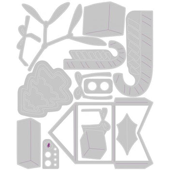 Sizzix - Thinlits Dies - Stocking Fillers – ScrapbookPal