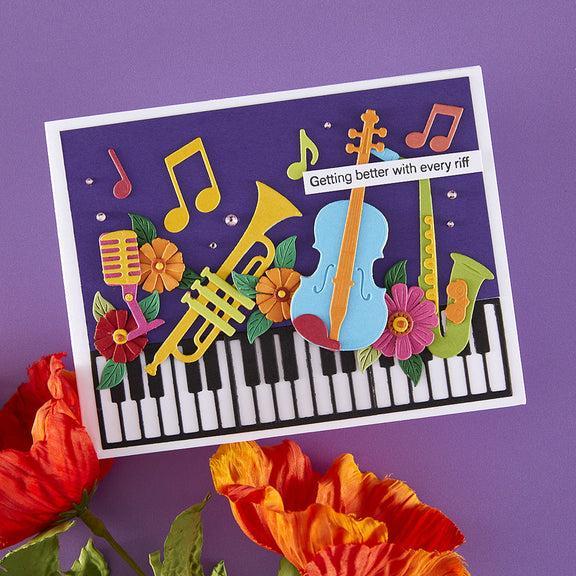 Spellbinders - Bibi's Musical Notes Collection - Dies - Mini Musical I ...