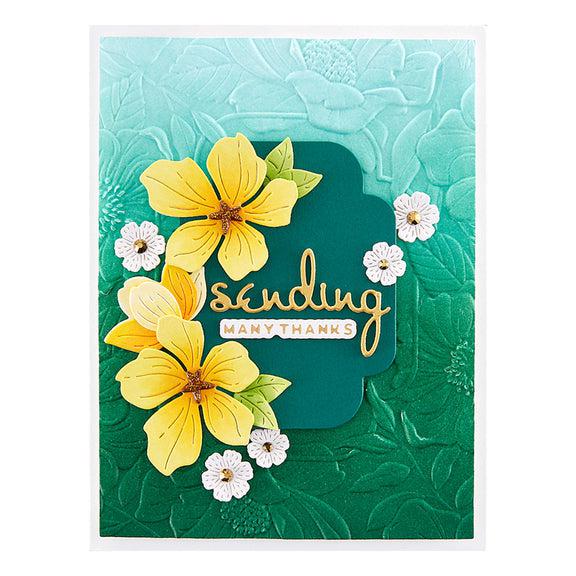 Spellbinders - Four Petal Collection - 3D Embossing Folder - Four Peta ...