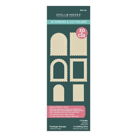 Spellbinders - Holiday Magic Collection - 3D Emboss & Cut Folder - Pos ...