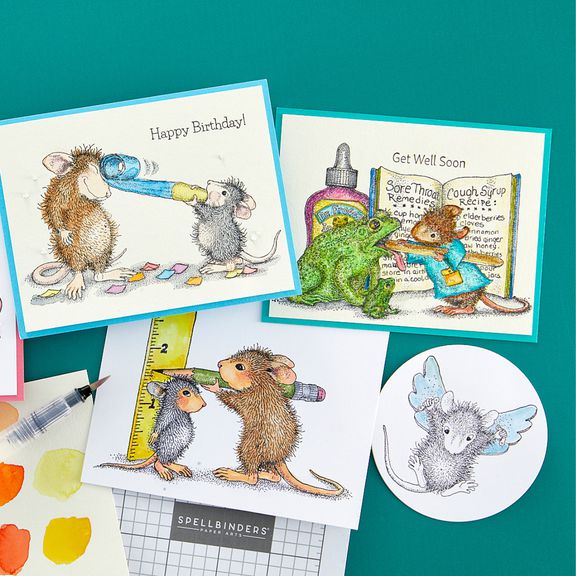 Spellbinders - House-Mouse Designs Everyday Collection - Cling Stamps ...