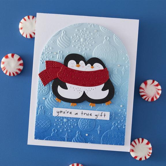 Spellbinders - Merry Mischief Collection - 3D Embossing Folder - Seaso ...