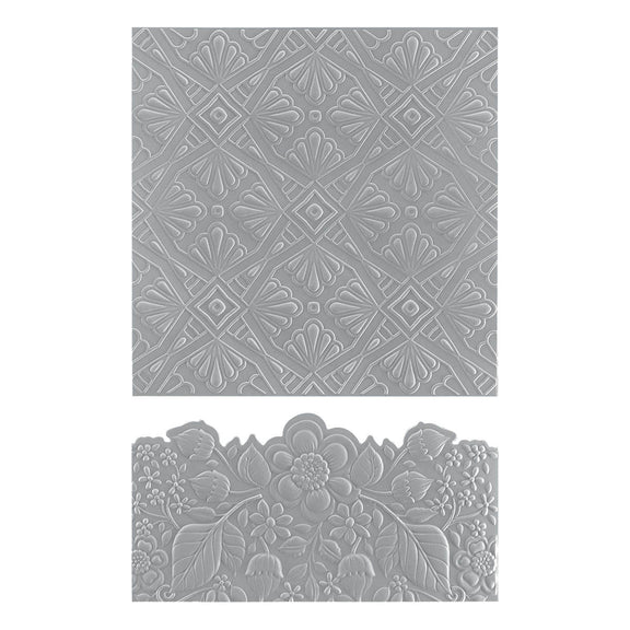 Spellbinders - Mirrored Arch Collection - 3D Embossing Folder - Luxe B ...