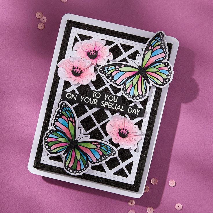 Spellbinders - Wildflowers Collection - Registration Press Plates & Di ...