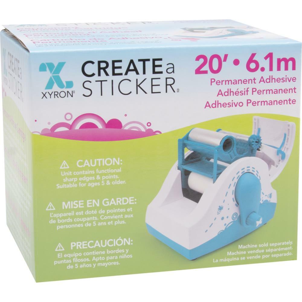 Xyron - 250 Create-a-Sticker Mini Machine Refill Cartridge - Permanent ...